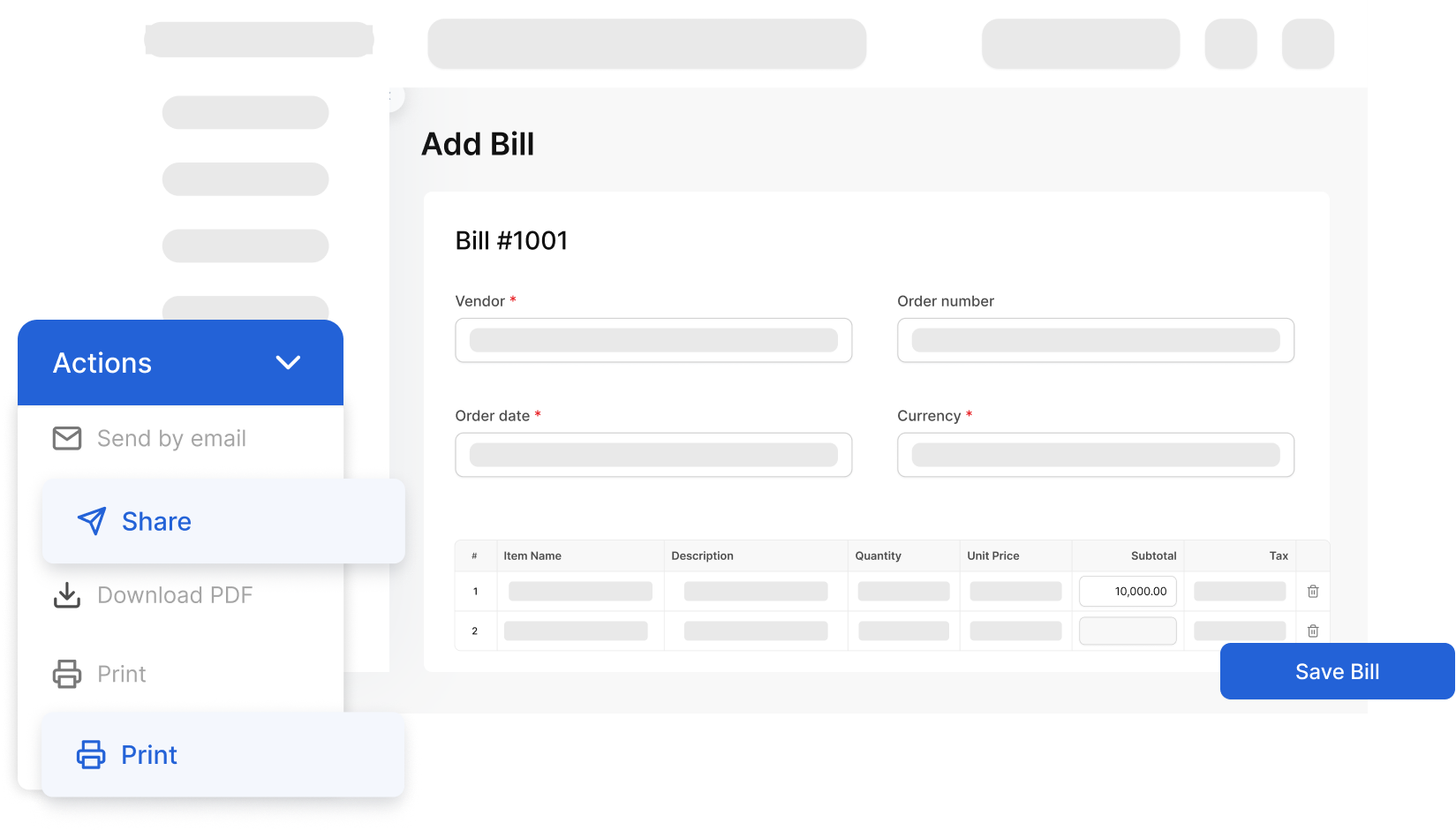 Vendor Billing Software for small business | Vencru
