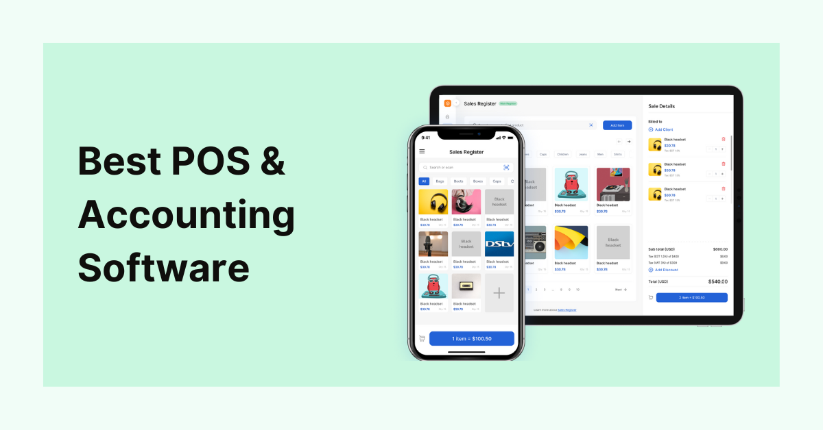 The 5 Best POS and Accounting Software [2023 Edition] - Vencru